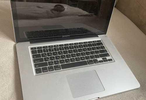 MacBook Pro 15 (2011), 256 ГБ, Core i7, 2.5 ГГц, RAM 8 ГБ, Radeon HD 6770M 1 ГБ