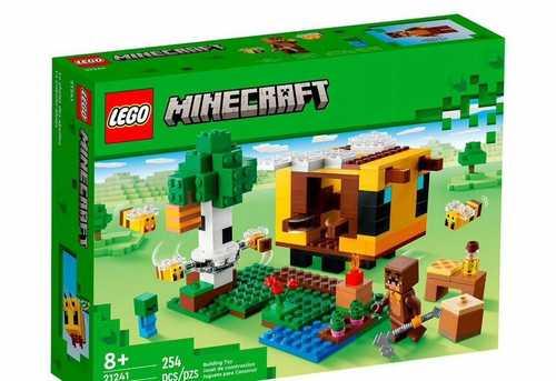 Lego Minecraft Лего 21241 Пчелиный коттедж, новый