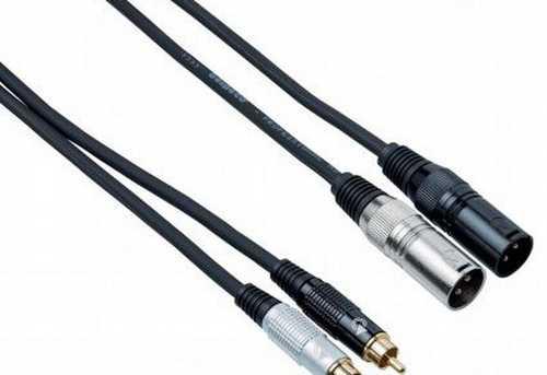 Кабель межблочный 2XLR-2RCA Bespeco EAY2X2R150 1.5