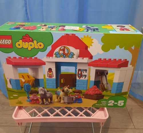 Lego duplo конюшня 10868