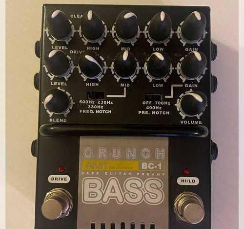 Предусилитель для бас-гитары AMT Bass Crunch BC-1