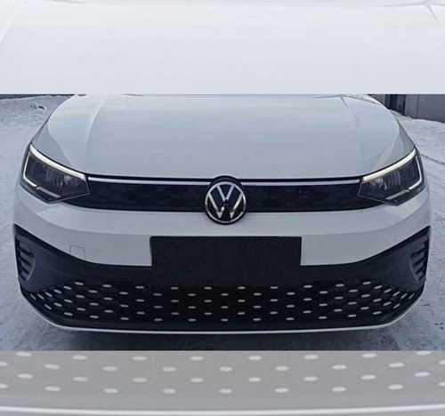 Ноускат бампер в сборе с фарами volkswagen lavida