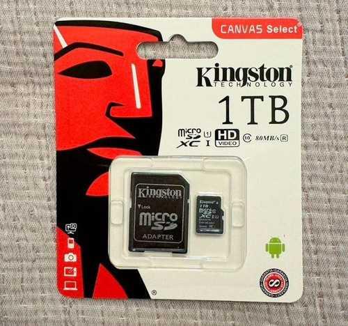 Карта памяти micro sd 1tb новая