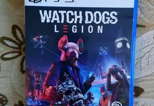 Игра Watch Dogs legion на PS5 новая в коробке