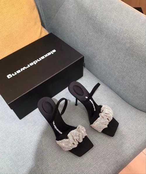 Сандалии женские на каблуке Alexander Wang