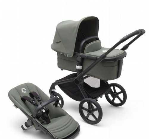 Коляска 2 в 1 bugaboo fox 5 forest green