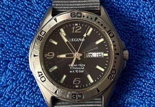 Титановые часы Citizen Reguno Titanium Solar-Tech