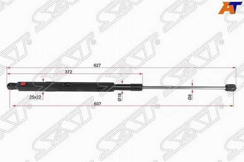 Амортизатор капота левый Mercedes X204