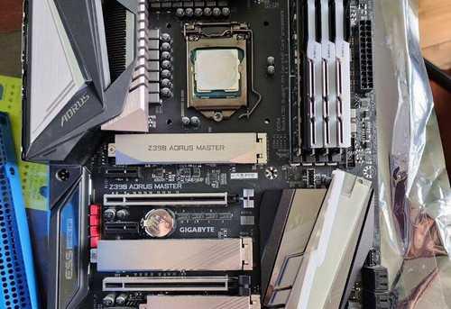 Материнская плата aorus master Z390