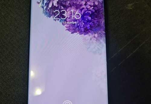Дисплей Samsung S20 Ultra в рамке,подбитый