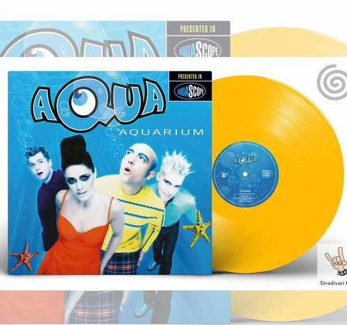 LP: Aqua — «Aquarium» (1997/2021) Naughty Yellow V