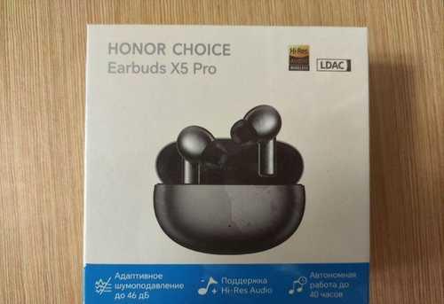 Беспроводные наушники Honor choice earbuds x5 pro