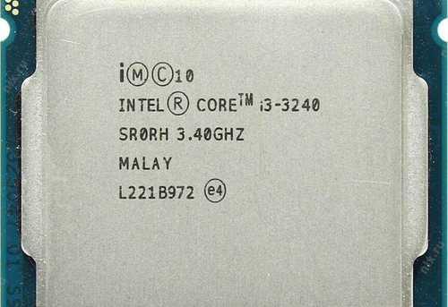 Процессор i3 3240 2/4 3.4 мгц и intel g860 2/2 3.0