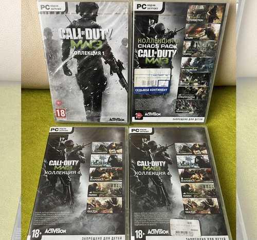 Call of Duty Modern Warfare 3 коллекции 1 3 4 4