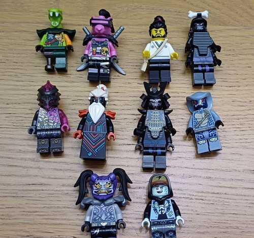 Lego ninjago minifigures