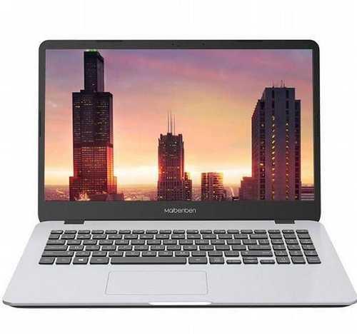 Ноутбук maibenben m545/15.6"/amd ryzen 5 4500u/8/512/linux/silver (m5451sb0lsre0)