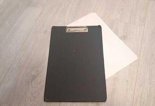 Планшетник держатель бумаг папка-планшет с зажимом