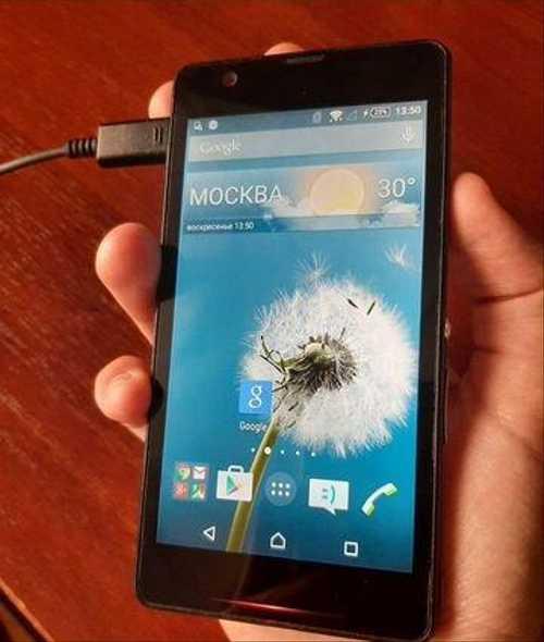 Телефон Sony Xperia zr