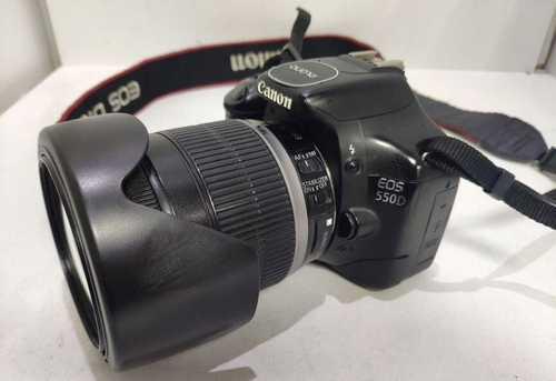 Фотоаппарат зеркальный Canon EOS 550D EF-S 18-200
