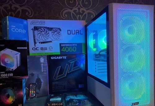 Реальные Игровые пк Core i5 12400F/B760+RTX4060/Ti