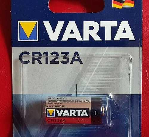 Батарейка Varta CR123A 3V