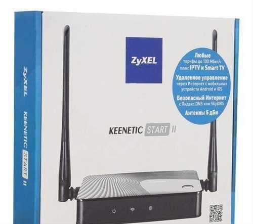 Wi-Fi роутер Zyxel Keenetic Start II 300M гарантия