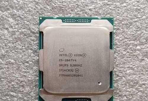 Процессор E5 2667 V4 8 ядер 3.6 Ггц. 16 потоков