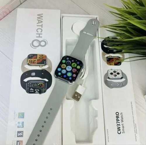 Smart Watch 8 серия / Apple Watch / 45mm серебро