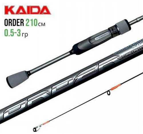 Спиннинг Kaida Order 210см тест 0.5-3