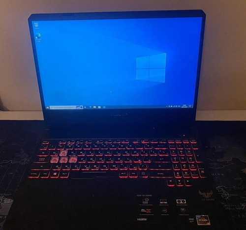 Игровой ноутбук asus tuf gaming fx505dt