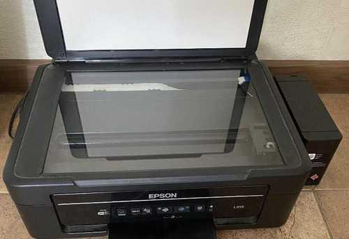 Принтер сканер струйный epson L350