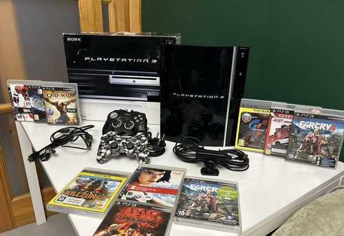 Playstation 3 + Мега Комплект + 30 игр