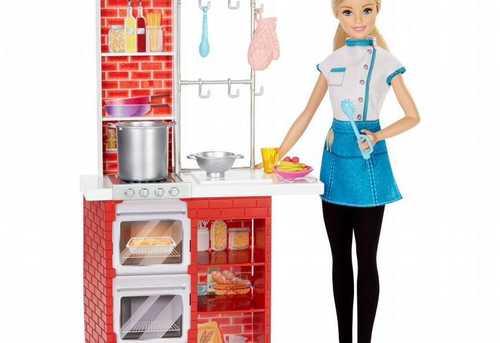 Barbie Шеф итальянской кухни с куклой