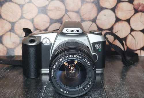 Canon EOS 500N пленочный фотоаппарат