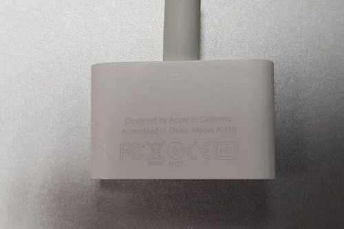 Оригинальный Apple Lightning к 30Pin A1450
