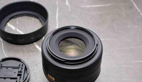 Обьектив Nikon AF-S DX nikkor 35mm f/1.8G