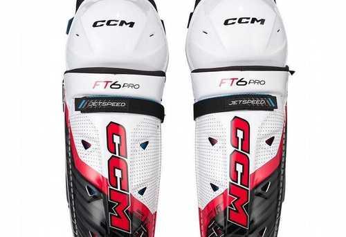 Щитки хоккейные CCM Jetspeed FT6 PRO (14")