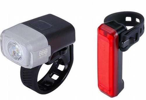 Фонарь BBB BLS-134 lightset NanoStrike 400 Black