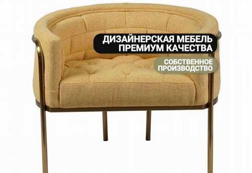 Кожаное дизайнерское кресло интерьерное