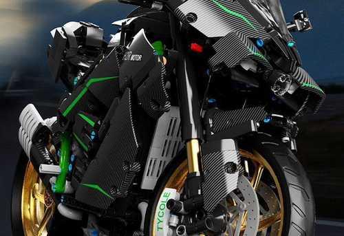 Конструктор мотоцикл Kawasaki ninja H2R