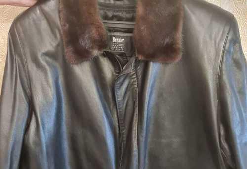 Кожаная куртка мужская