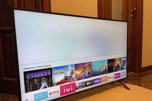 Свежий Samsung 50" UHD 4K, HDR, Smart TV, Airplay