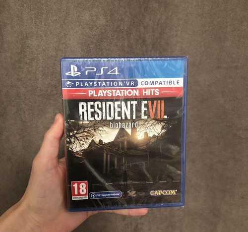 Resident evil 7: biohazard ps4 (новый)