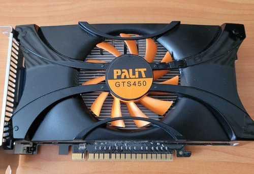 Видеокарта Geforce GTS450 Palit 1gb