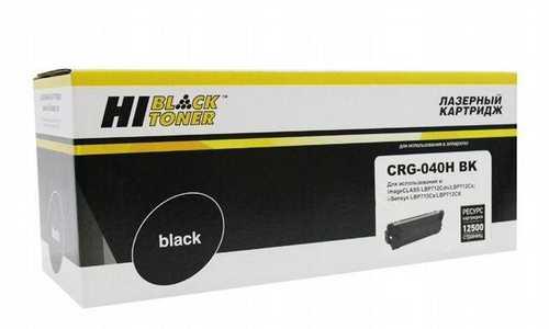 Картридж Hi-Black Canon №040H BK (0461C001) черный