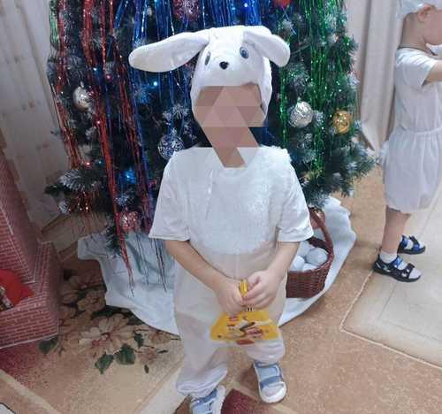 Новогодний костюм "заяц"