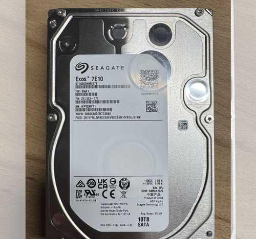 Жесткий диск Seagate exos 10тб