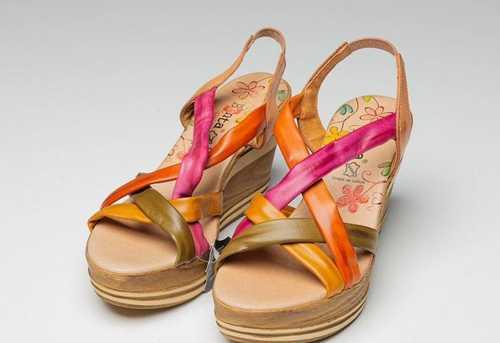 Туфли босоножки сабо женские Испания кожа