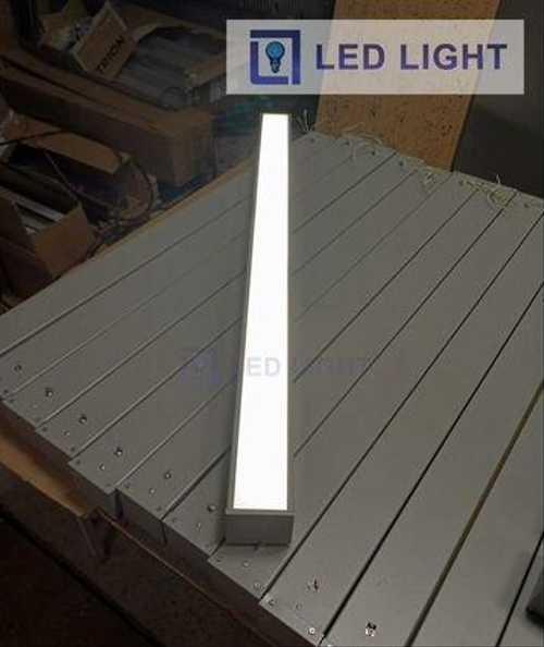 Линейный светодиодный led светильник