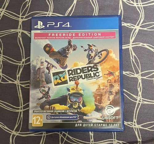 Riders republic ps4 диск